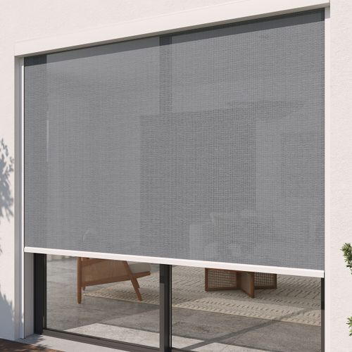 Store enrouleur screen extérieur | Réduit jusqu'à 90% l'apport de chaleur